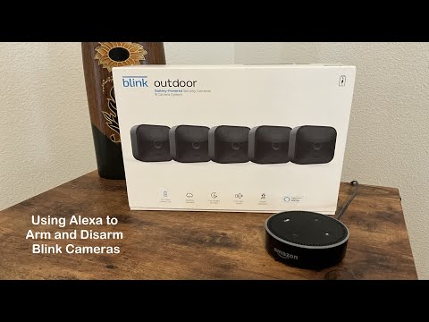 Using Alexa to Arm and Disarm Blink Cameras