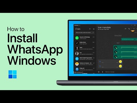 How To Download & Install WhatsApp on Windows PC - Tutorial