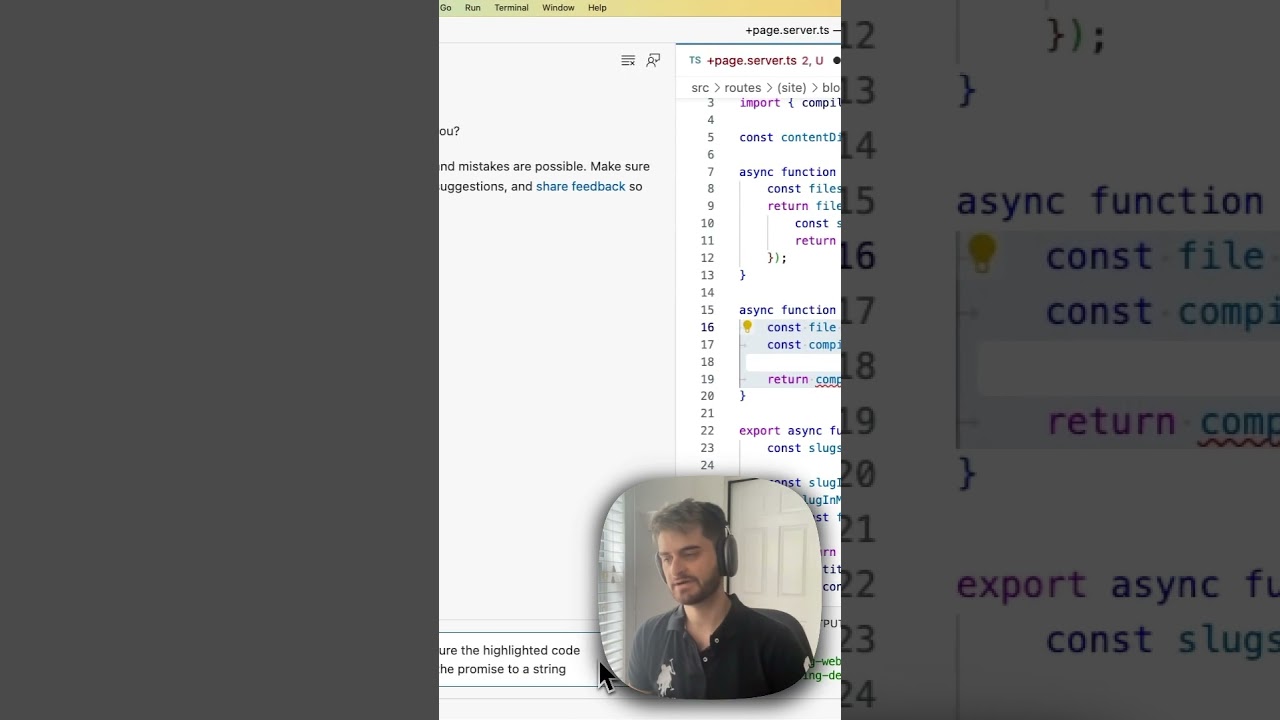 GitHub Copilot Chat: Your New Best Friend in Coding? Watch to Find Out! #shorts
