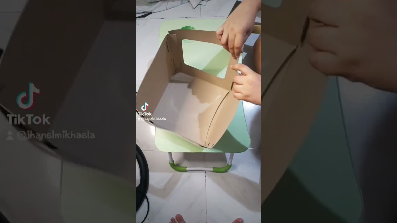 10x10x10 Tall Cake Box -How to Assemble