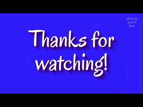 THORACICUS - HOW TO SAY THORACICUS?
