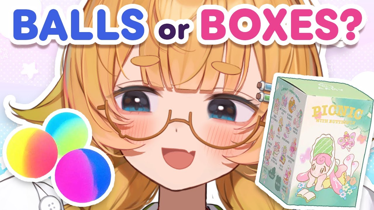 PLAYING WITH MY BALLS & BOXES!! 【HANDCAM STREAM】