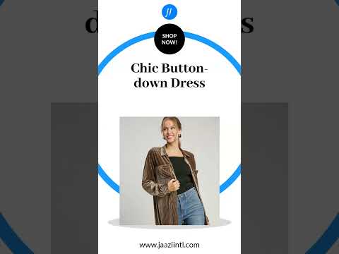 Chic Button-Down Dress