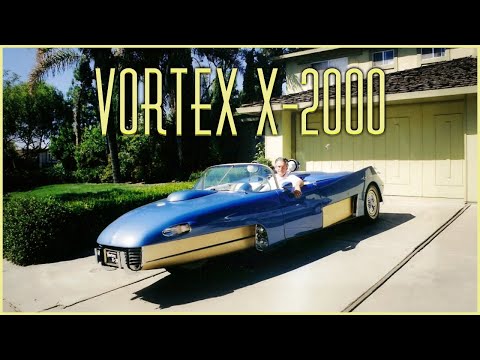 1962 Vortex X-2000: The Space-Age Dream Car Built in a Utah Glass Shop