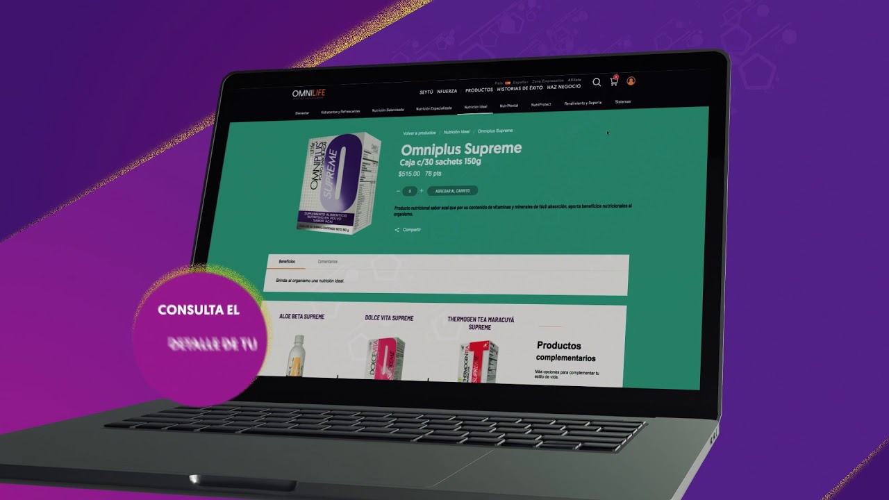 Tutorial - Nuevo carrito de compras OMNILIFE 2019
