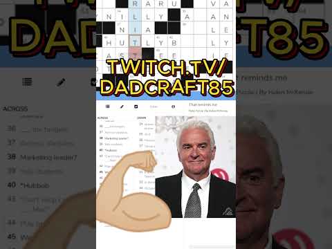 WILLY NILLY'S HURLEY BURLEY WULLY BULLY! #Rhyming Theme During #Crossword #Stream! #Twitch