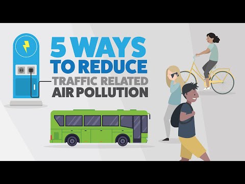 5 Ways to Reduce Traffic Related Air Pollution