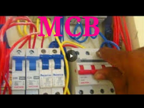 Miniature Circuit breaker,(MCB),How does it work ?