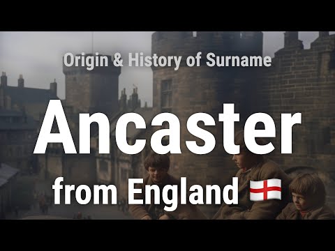 Ancaster from England 🏴 - Meaning, Origin, History & Migration Routes of Surname