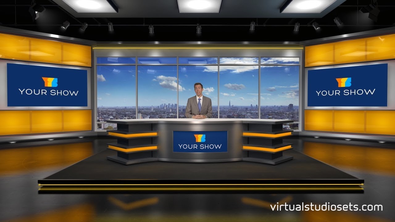 STUDIO 9 : Virtual Studio Set from virtualstudiosets.com