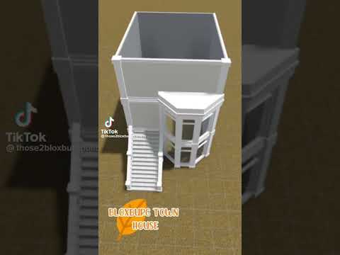 Bloxburg town house credits l those2bloxburgbuilders