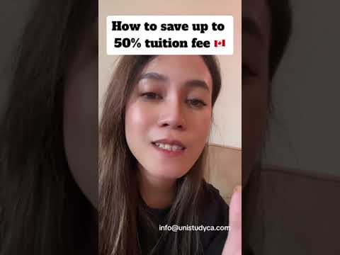 How to save tuition fee as an international student