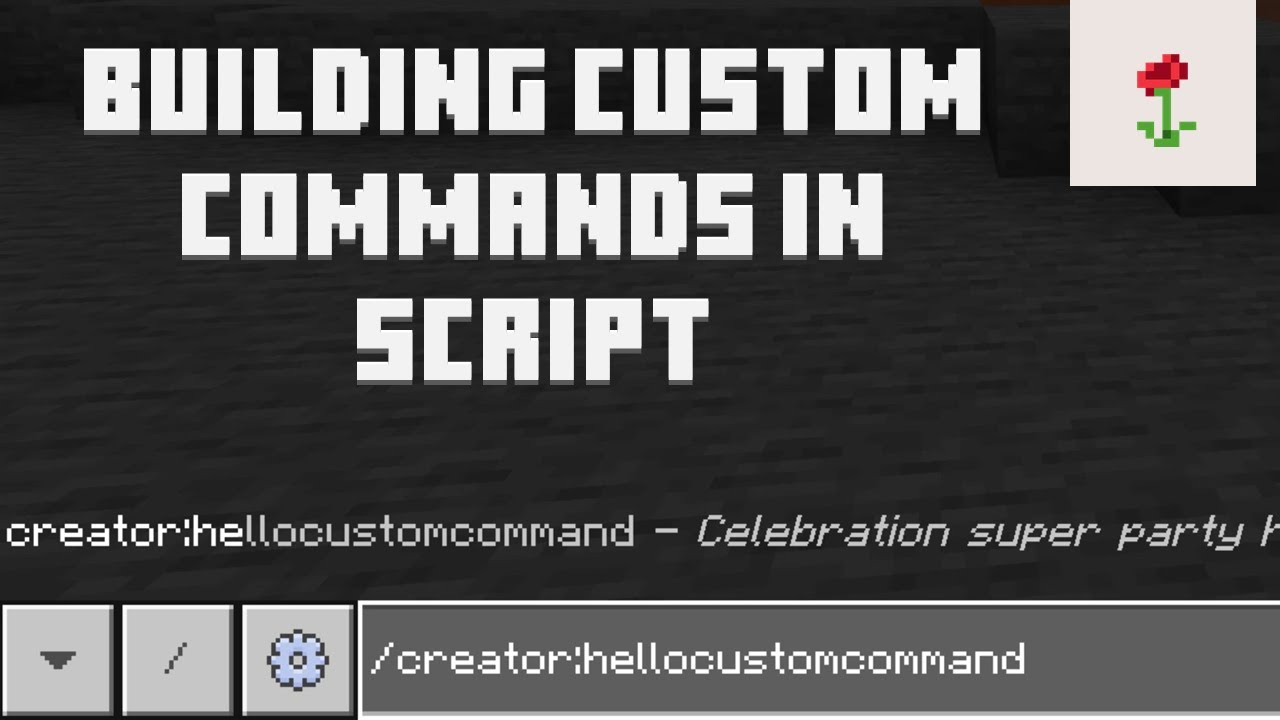 Building Custom Commands in Script
