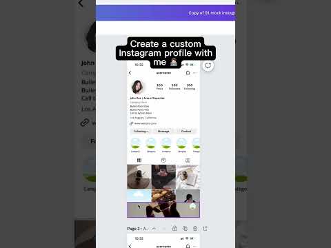 Custom IG profile & feed template available now 👩🏻‍💻 #instagramfeed #rebrand #socialmediamanager