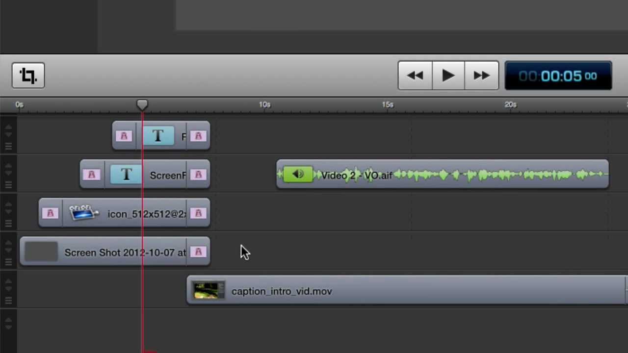 ScreenFlow 4 - Stay More Organized