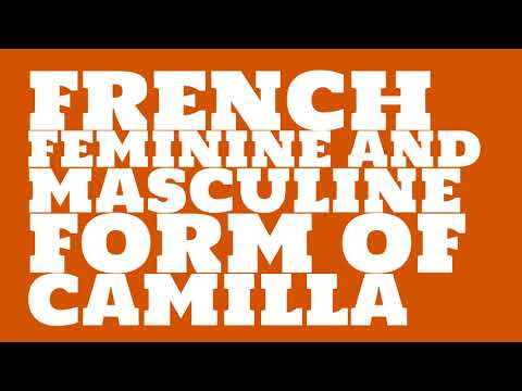 What is the origin of the name Camille?