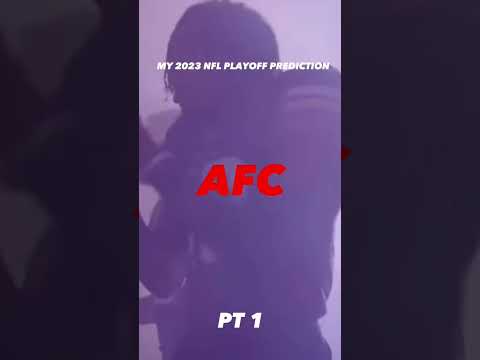 My 2023 NFL playoff predictions PT 1