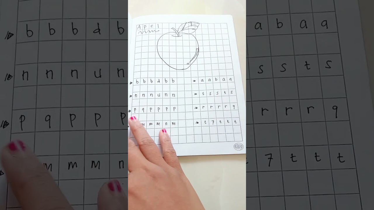 Worksheet Anak TK ( usia 4th - 5th) 💜 #diy #bermain #bermainsambilbelajar #paud #tk