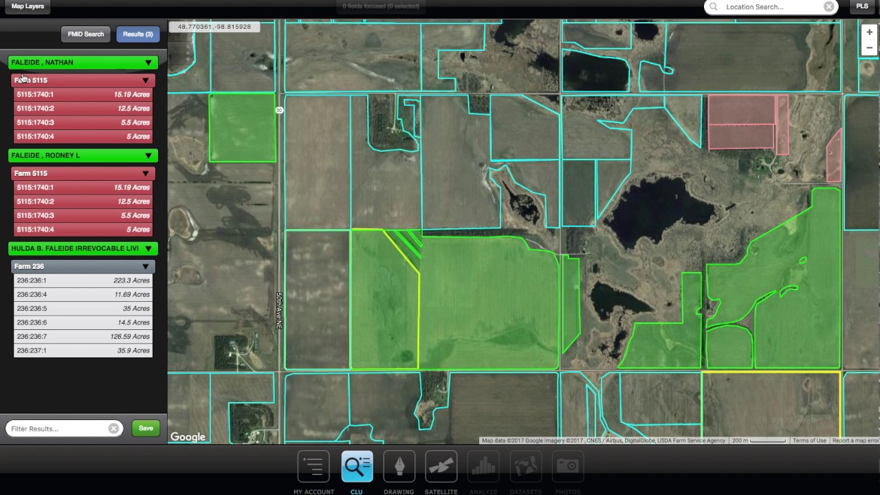 CLU adding and search in Mapcenter