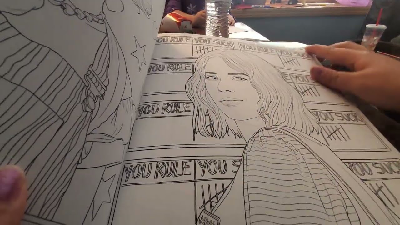 STRANGER THINGS COLORING BOOK - Lookthrough