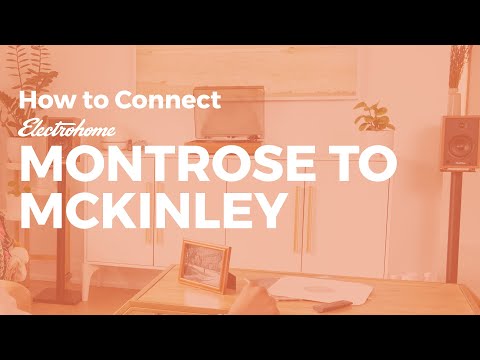 How to Connect Montrose Record Player and McKinley Bookshelf Speakers (with Bluetooth or cable)