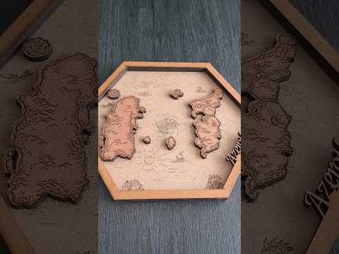 World of Warcraft 🗺 - Mapa de madera