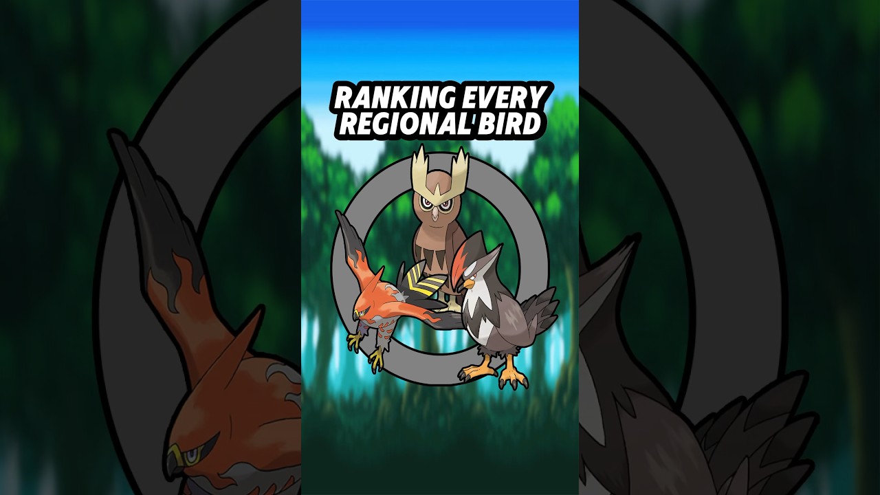 Every Regional Bird Pokemon Ranked!