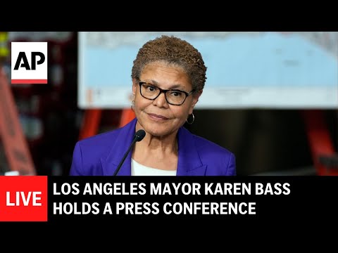 LIVE: Los Angeles Mayor Karen Bass holds a press conference on LA protests