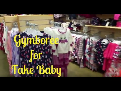Fake Baby Shopping Gymboree-Outlet Mall