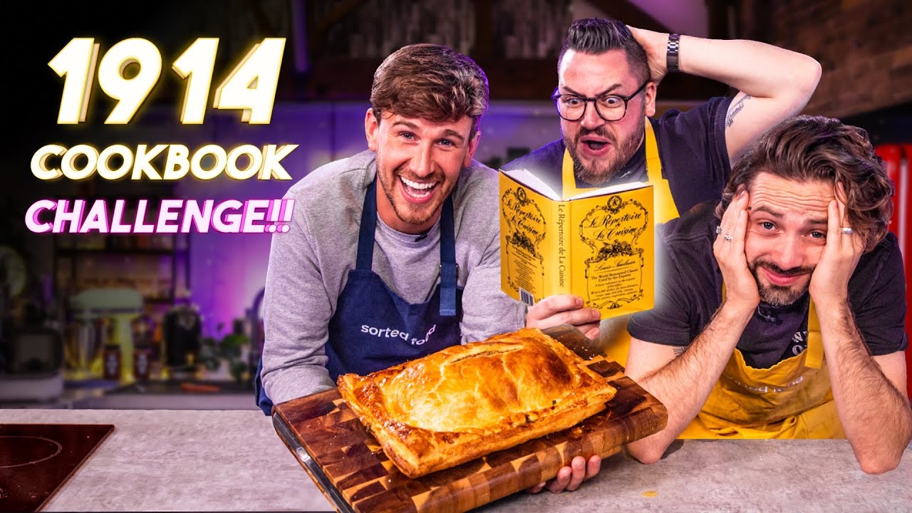 Cooking From A 100+ Year Old Cookbook From 1914!! | Sortedfood ...