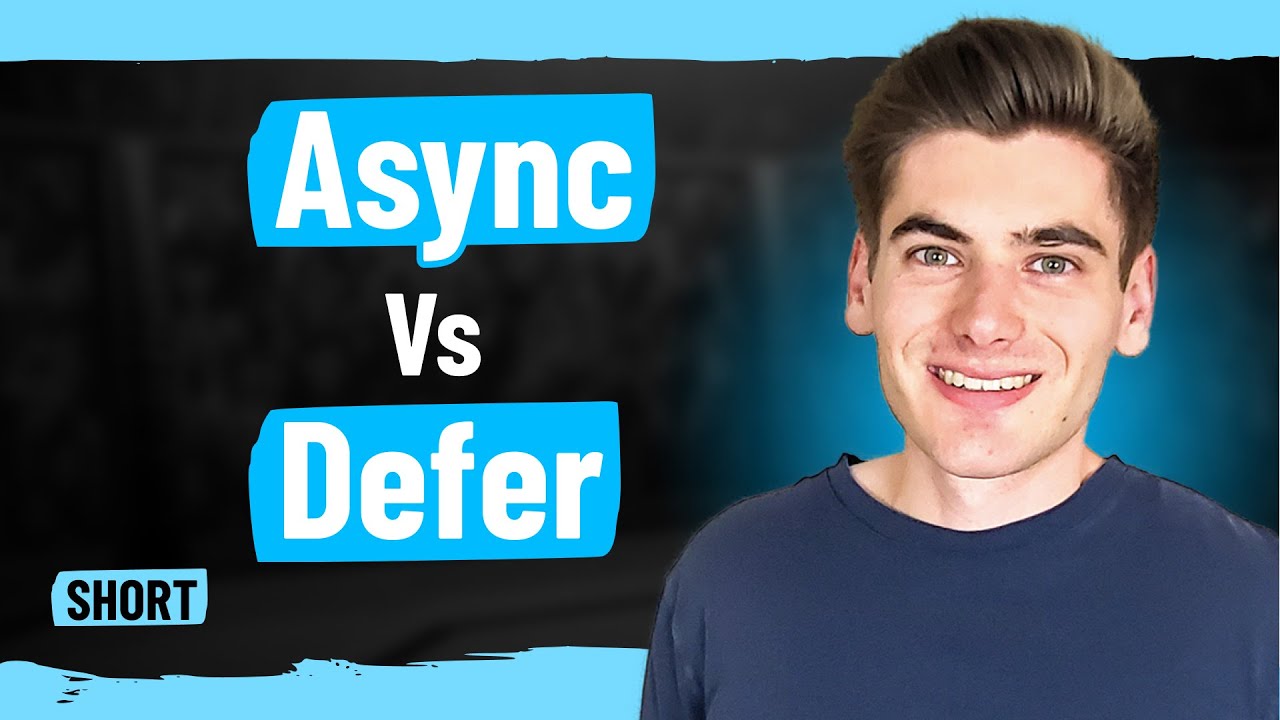 Stop Putting Your Script Tags At The End Of The Body