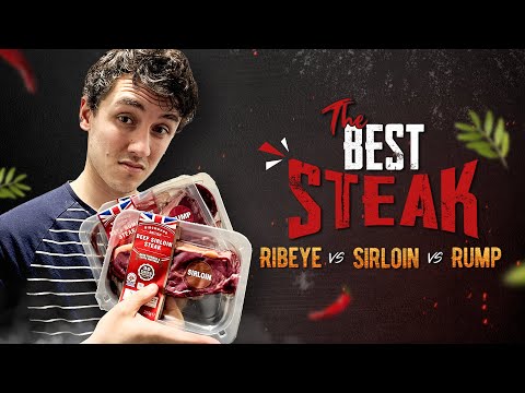 The Best STEAK (Rump vs Sirloin vs Ribeye)