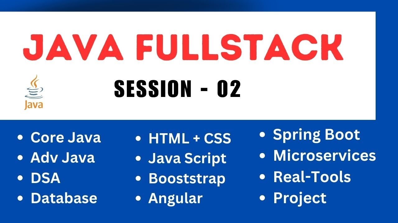 Day - 02 : Java Fullstack | What is Java | Ashok IT