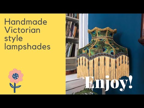 Showcase of Handmade Regency/Victorian Style Lampshades
