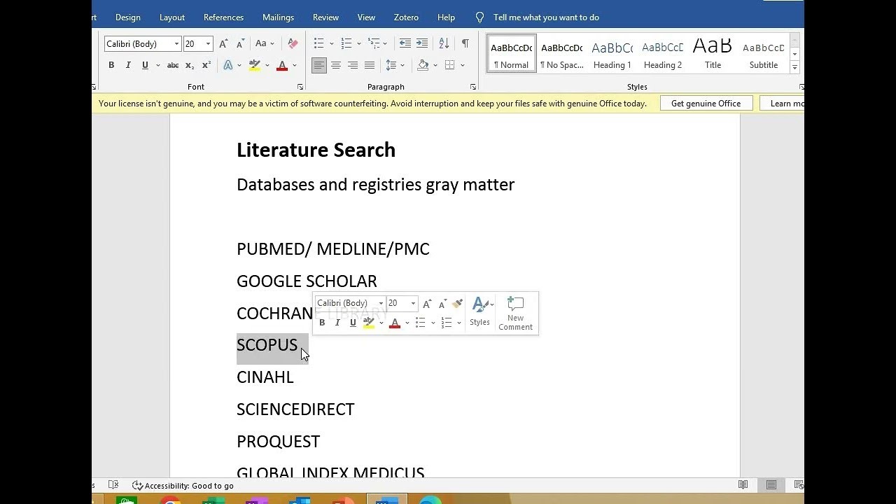 Uncovering the best databases for medical research (The top used databases for literature review)