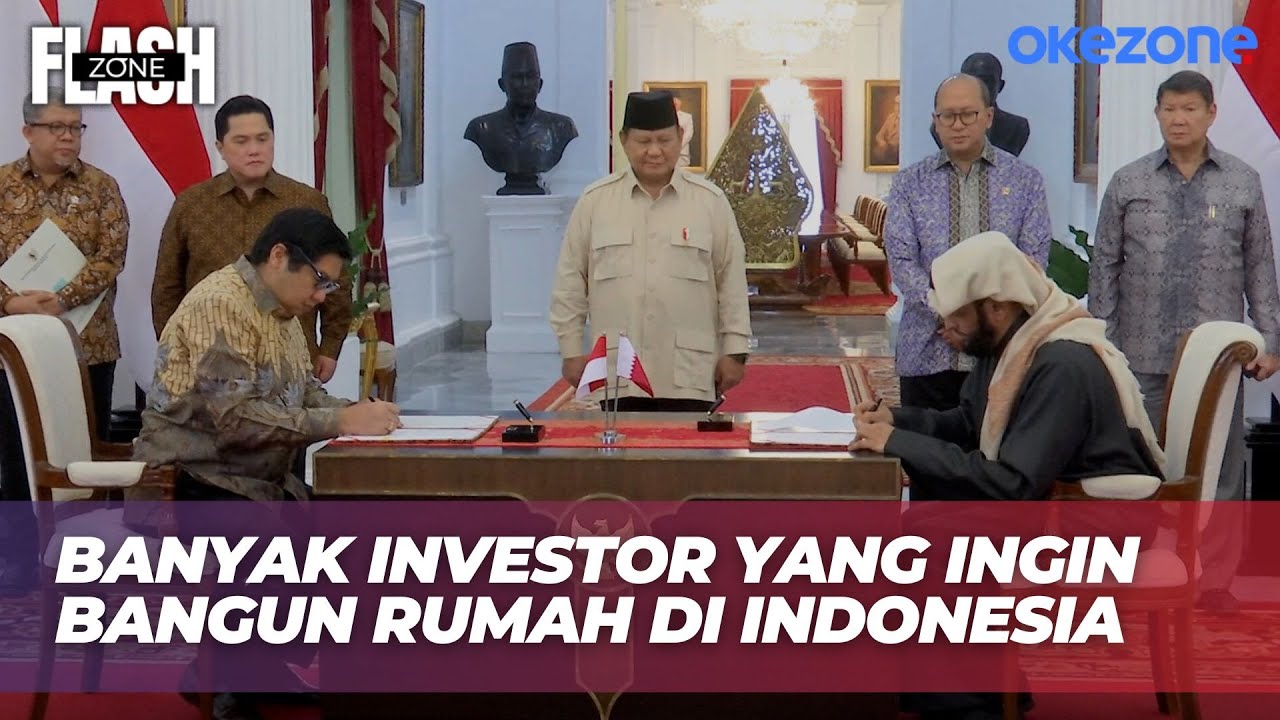 Menteri PKP Sebut Banyak Investor yang akan Perlancar Program Bangun 3 Juta Rumah | Flash Zone