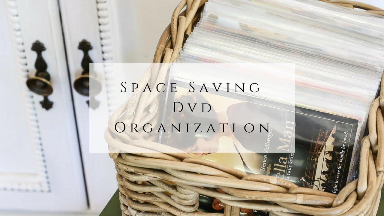 Space Saving DVD Organization