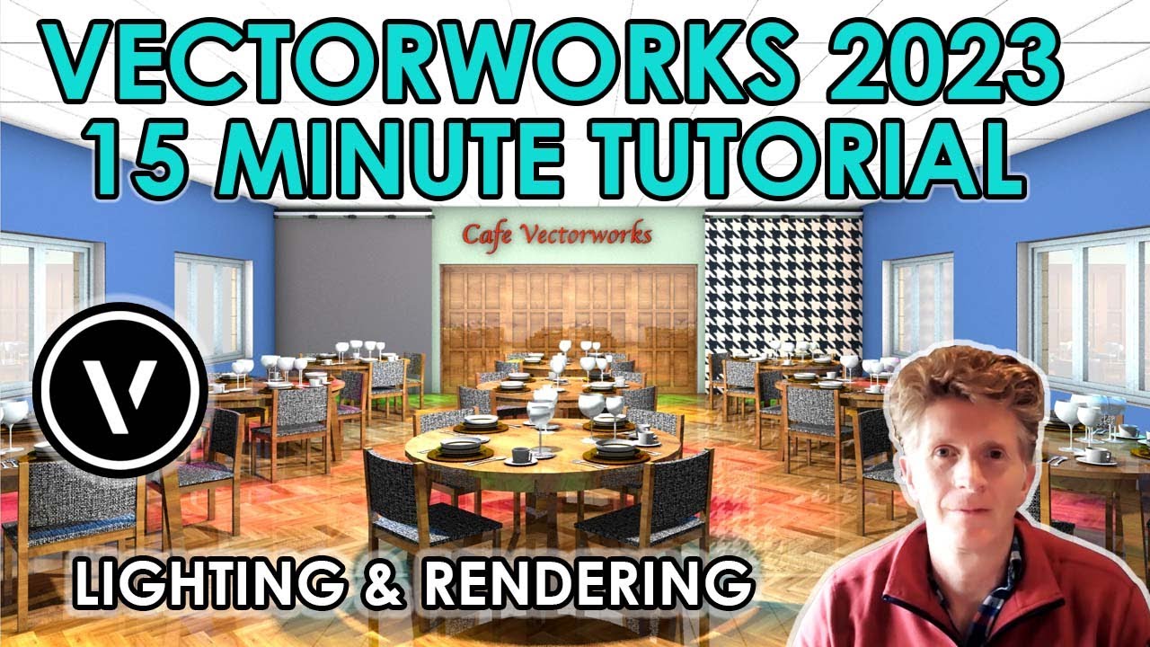 Vectorworks 2023: Lighting & Rendering Tutorial (4K)