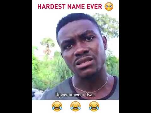 Hardest name ever to pronounce