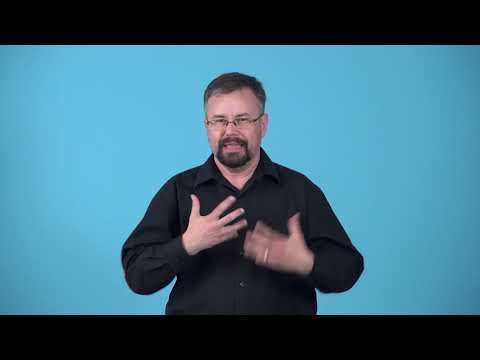 American Sign Language ASL Video Dictionary - buoyant happy and confident