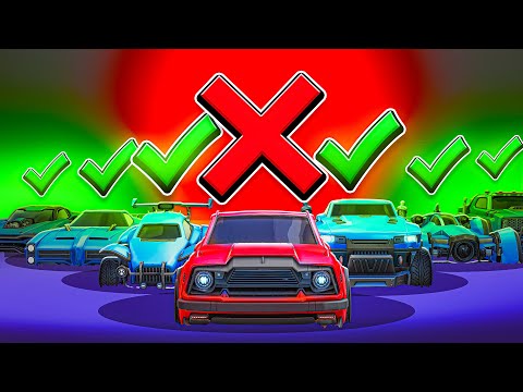 Winning with EVERY CAR in Rocket League