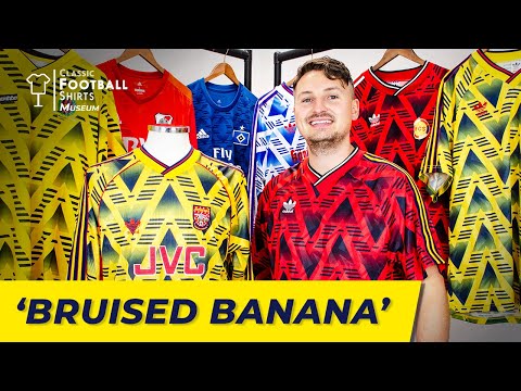 Arsenal's Adidas Bruised Banana Kit - Classic Football Shirts