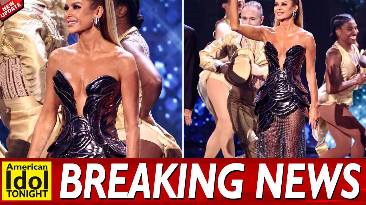 Amanda Holden goes braless in VERY risky silver corset dress for Britain's Got Talent Final after a