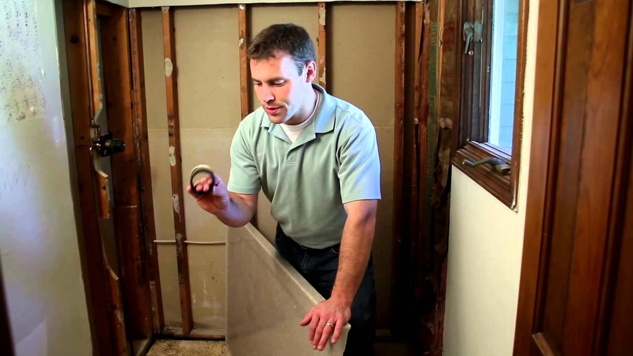 Onyx Shower Installation - Base and Drain