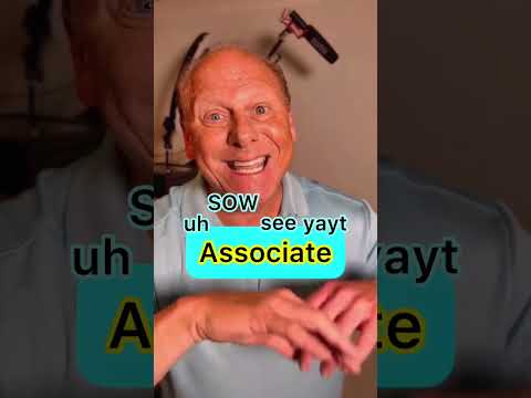 How do you say Associate?