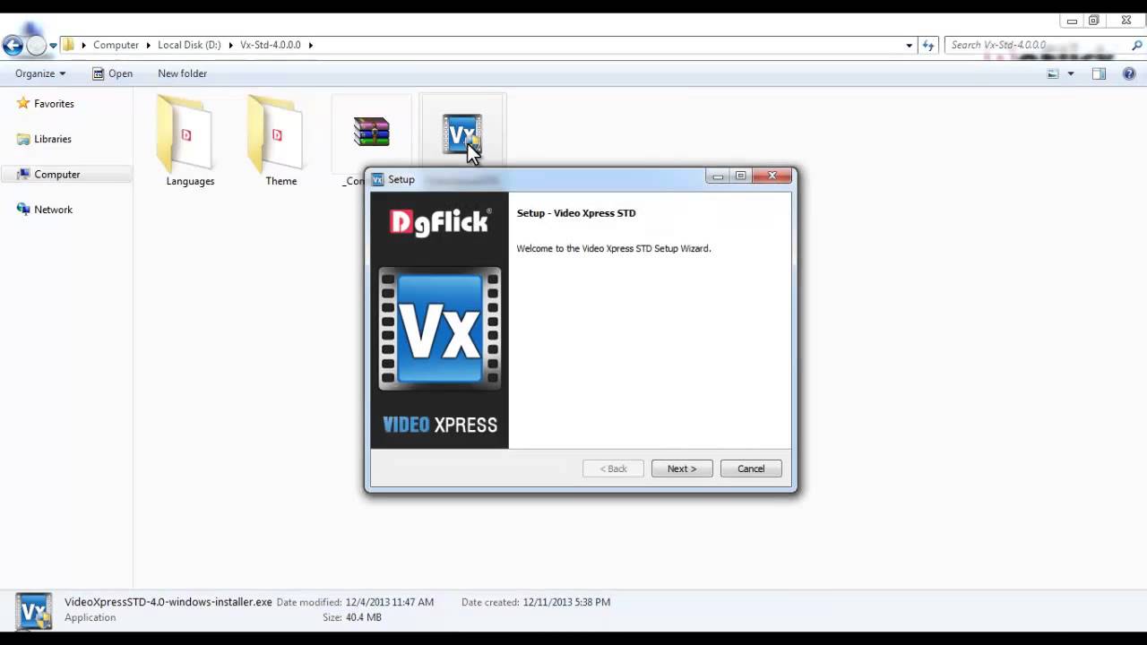 Vx 01 Installation
