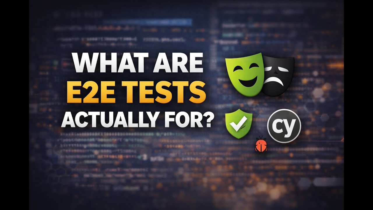 What are E2E tests actually for?