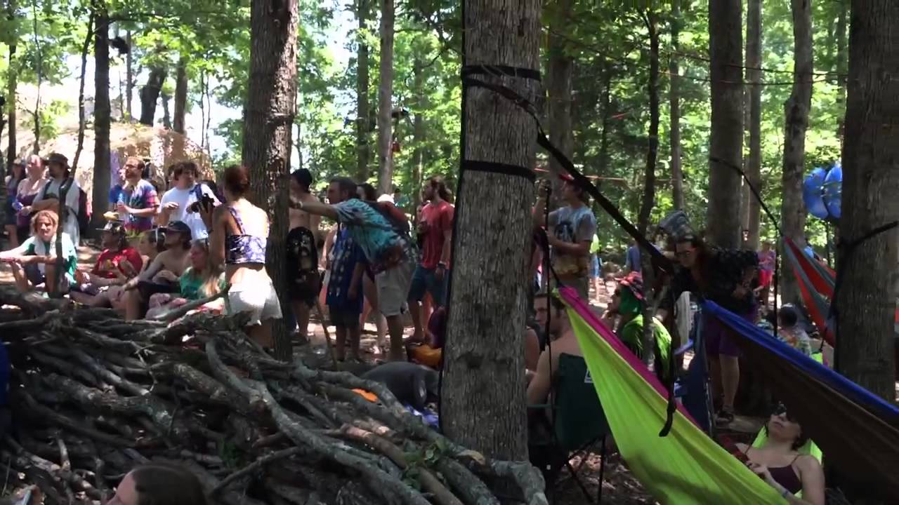 Wakarusa 2015 Drum Circle (chimes and shakers) Brandon Draper & Mike Dillon