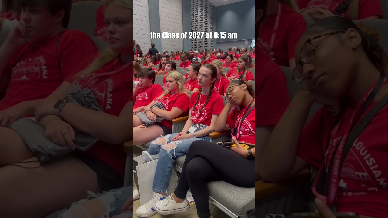 Orientation staff are just built different. ⚡️🤟✨ #Louisiana #Orientation #Classof2027