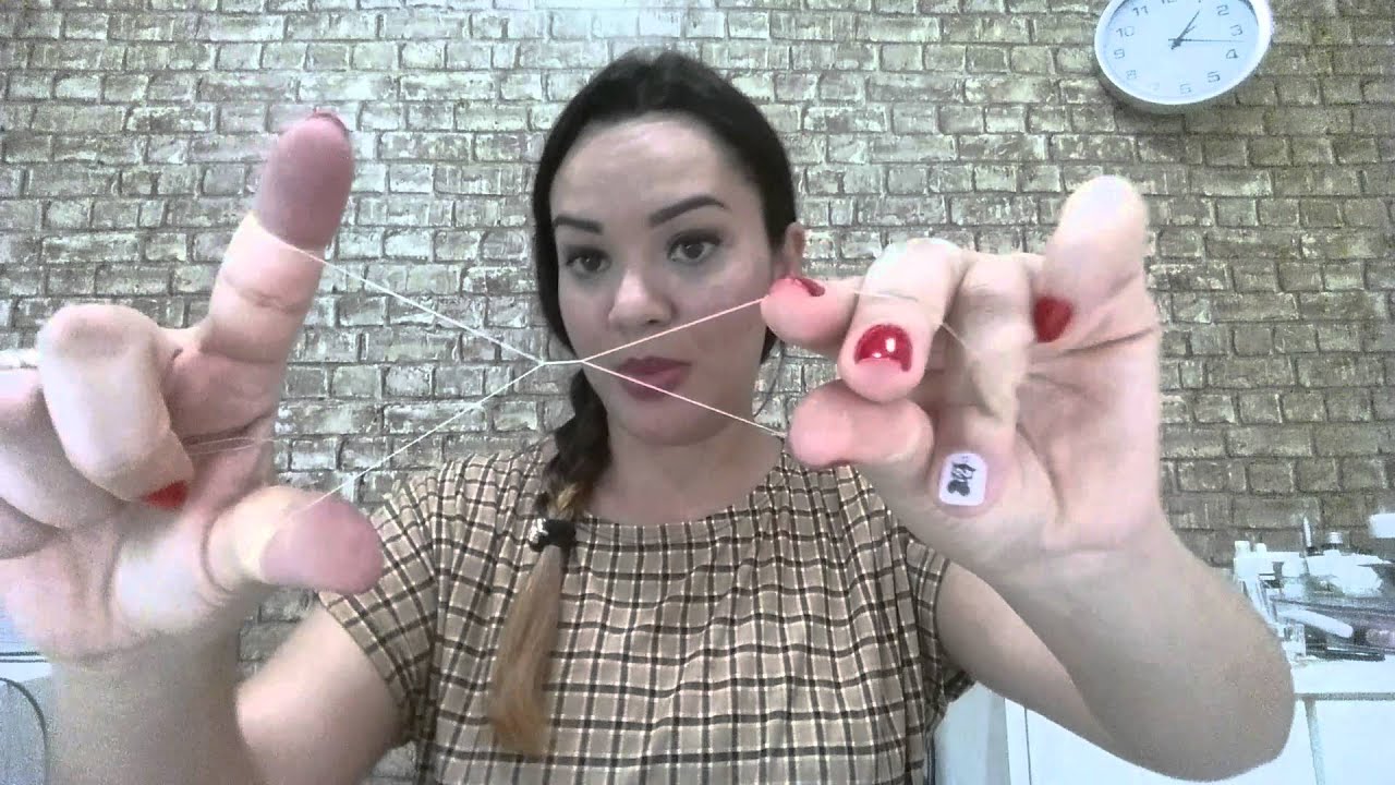 COMO FAZER Depilação com linha/ Passo a passo para INICIANTES por Bella Sandez